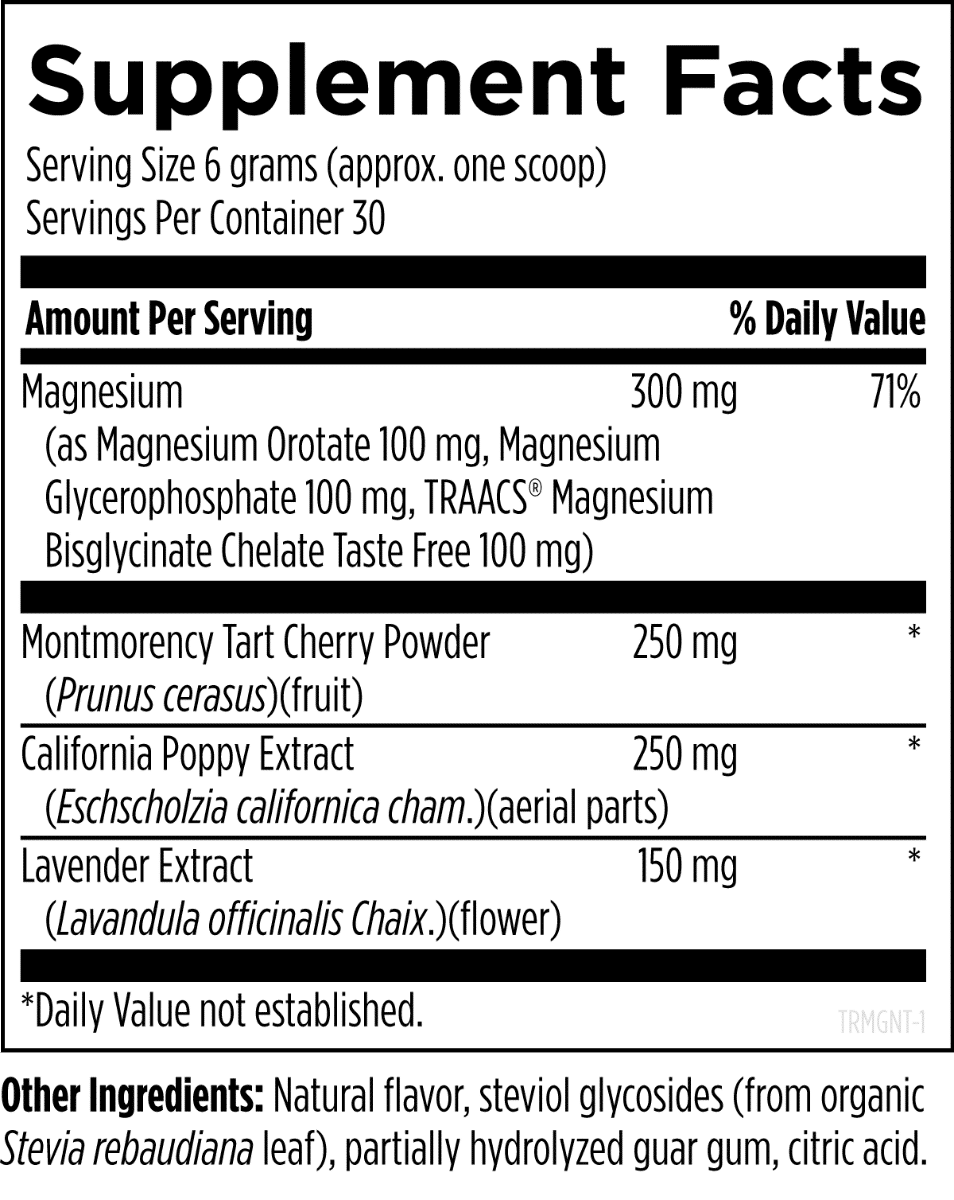 TriMag Supreme Night 180 G (6.3 Oz) Powder - Secure Your Wellness